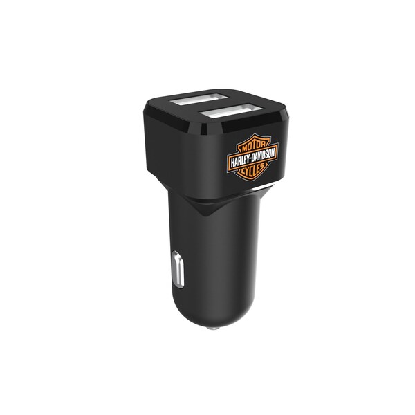 Harley-Davidson Two USB Port/ 2.4A Car Charger - Harley-Davidson Bar ...