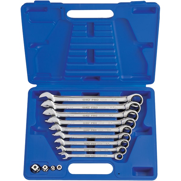 Kt Pro Tools Combination Speed Wrench Set, Metric 13 Piece A13101MR | Zoro