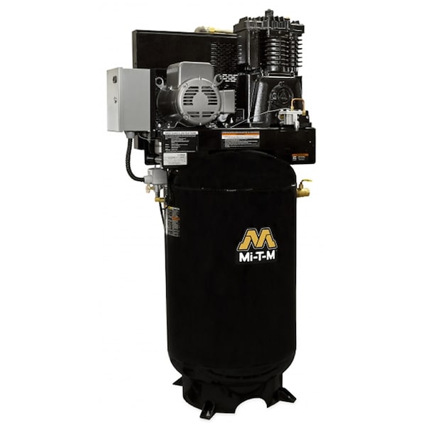 Mi-T-M M Series Vertical Air Compressor, 5 HP, ACS-46305-80VM | Zoro