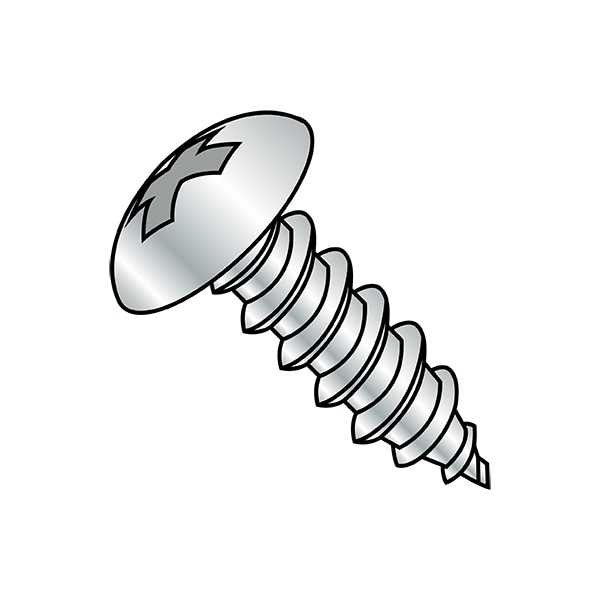 Zoro Select Anchor Screws, 14-10x2, Phil TruSS, PK900, Zinc Plated ...