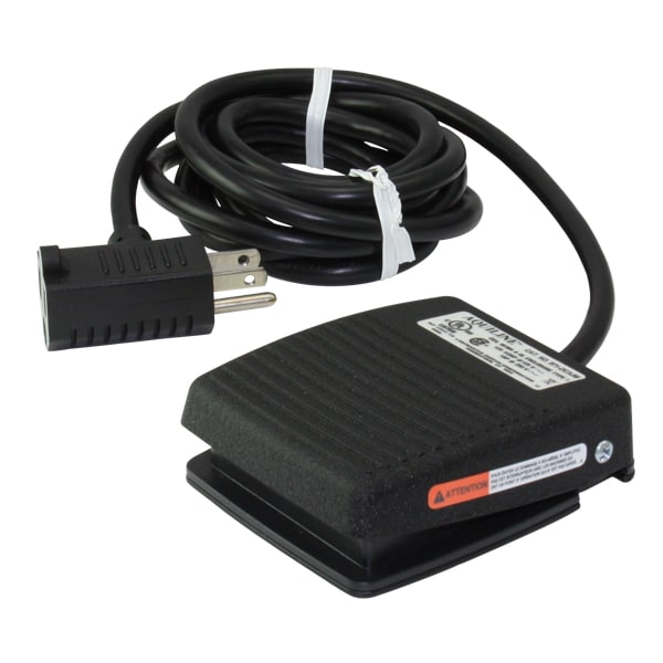 Linemaster Foot Pedal Switch, 10 A, 120 V 971-DC3JM | Zoro