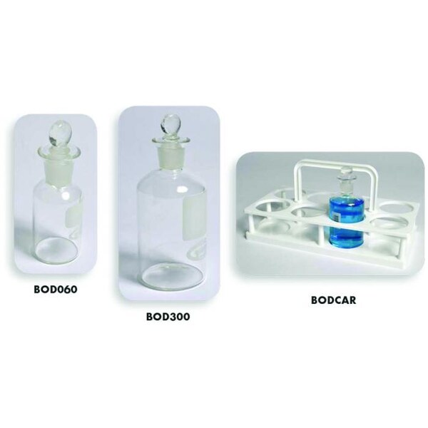 United Scientific B.O.D. Bottle Carrier, 8 Places, For 300 BODCAR | Zoro