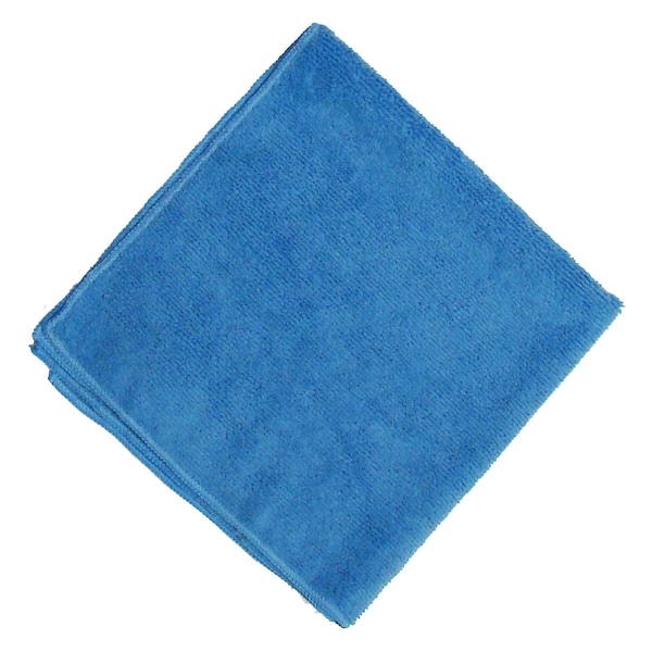 Golden Star Blue Microfiber Cloth 230 GMS, 16", PK36 MC1616BLU230-36PK ...