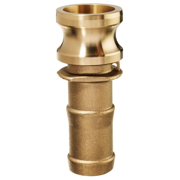 Usa Industrials Cam and Groove Fitting, Brass, E, 1" Adapter x 1" Hose ...