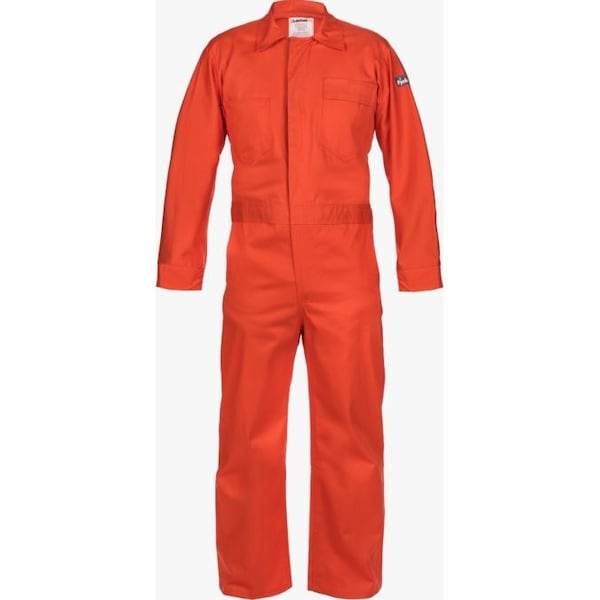 Lakeland Fr Cotton Coverall, 9.0 Oz. - Orange, PK6 C08114XL | Zoro
