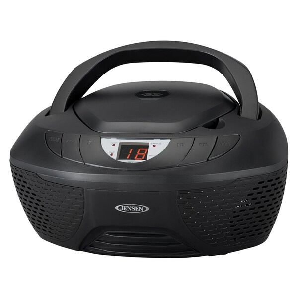 Jensen Portable Stereo CD Player w/AM/FM Sterio CD-475A | Zoro