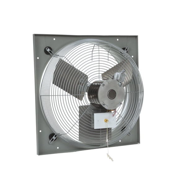 Tpi Industrial Exhaust Fan, 20" TEAO Motor, 120V, With Venturi, 1/8HP ...