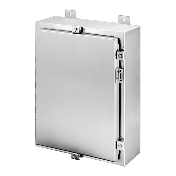 Nvent Hoffman Clamps with Padlock Hasp Electrical Enclosures, 24 in H, 6 in D, 20 in W, 12, 13 ...