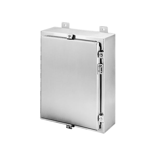 Nvent Hoffman Continuous Hinge with Clamps, Type 4X, 1 A16H2006SSLP | Zoro