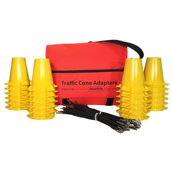 Powerflare Cone Adapter, 24-pk CTA-24PACK | Zoro