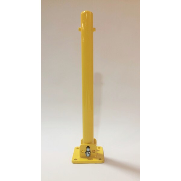 Post Guard Collapsible Bollard, 3"X36", Yellow COLLAPSIBLE 110-336 | Zoro