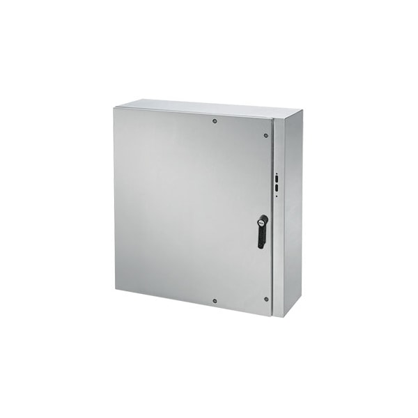 Nvent Hoffman 1/4 Turn Latch Electrical Enclosures, 42 in H, 10 in D, 32 in W, 12, 304 Stainless ...