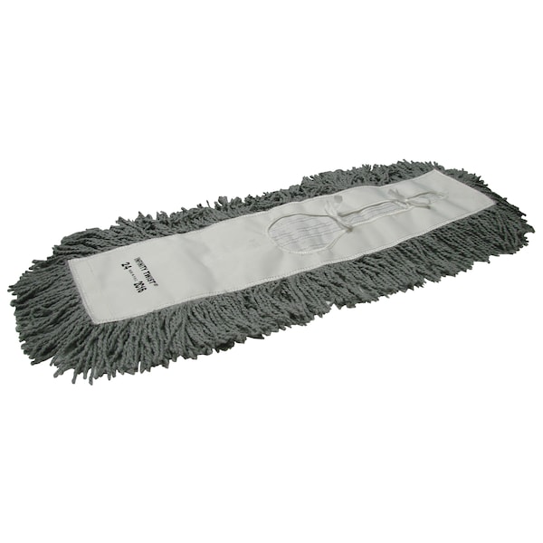 Golden Star 5 in x 18 in Disposable Dust Mop, Gray, PK3 ADC18W-3PK | Zoro