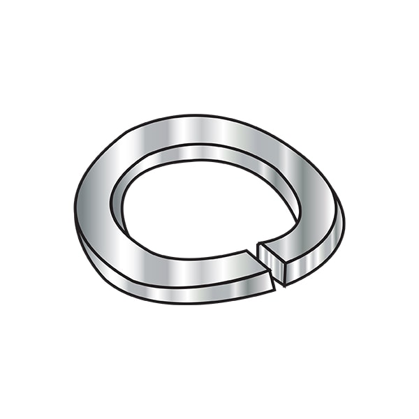 Zoro Select Split Lock Washer, For Screw Size M6 316 Stainless Steel ...