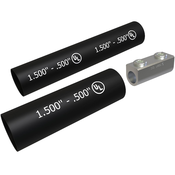 Ilsco Gauge Direct Burial Splice Kit, 250 MCM-1 DBK-250-EC | Zoro