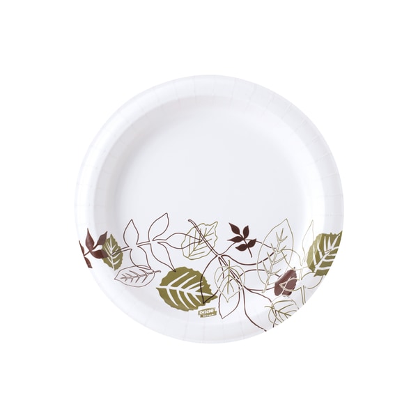 Dixie Dixie Paper Plates, 9" Heavyweight, White, PK500 DIX320 | Zoro