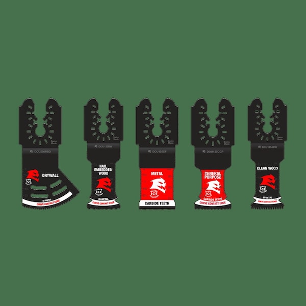 Diablo OscilToolBladeSet, 5pcsBi-MetalCarbidePK5 DOU5S | Zoro