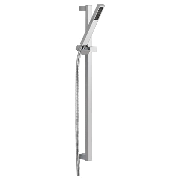 Delta Slide Bar Hand Shower, Chrome, Wall 57530 | Zoro