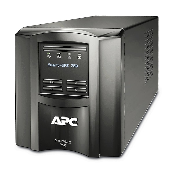 APC BY SCHNEIDER ELECTRIC Smart UPS,Line Interactive,Floor,750VA ...