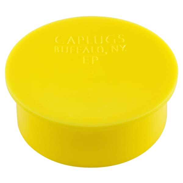 Caplugs Plugs, Yellow, EP, Threaded Connectors EP-12 | Zoro