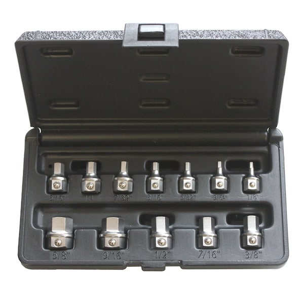 Ezred Hex Bit Set, SAE, 12 pcs HLS1000 | Zoro