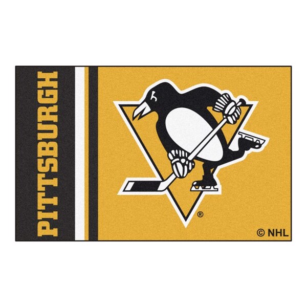 Fanmats Pittsburgh Penguins Uniform Rug 19274 | Zoro