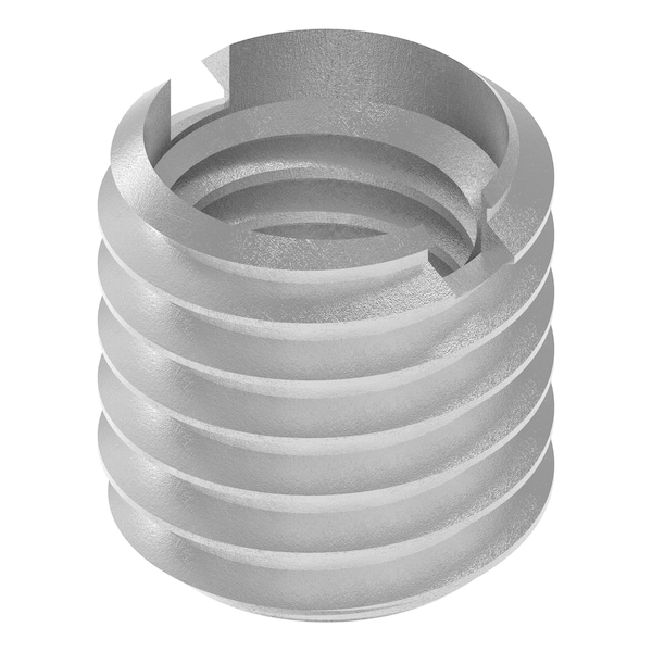 Zoro Select Thin Wall Self Locking Thread Insert, M10-1.50 Int Thrd Sz ...