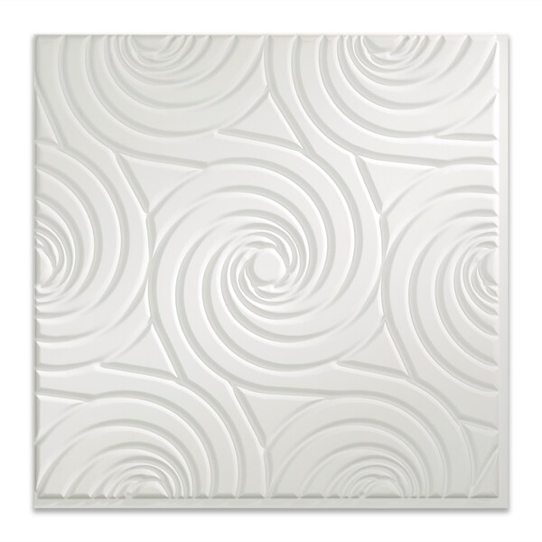 Fasade Glue Up Ceiling Panel 2Ft X 2Ft Typhoon G7300 | Zoro