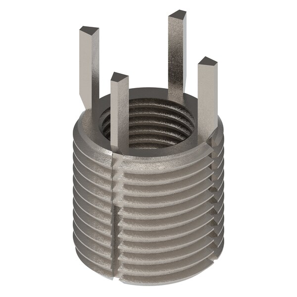 Zoro Select Key Locking Insert, Heavy Wall, 4 Keys, 9/16"-18 Int Thrd ...