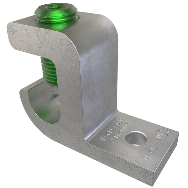 Ilsco Aluminum Lay-in Ground Lug, Dual Rated, GBL-250-EC | Zoro