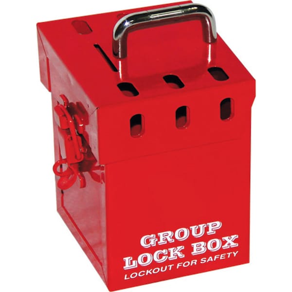 Nmc Mini Group Lock Box, 7 Lock Capacity GLB03 | Zoro