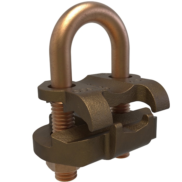 Ilsco Permaground Copper U-Bolt Ground Clamp GPL-5-EC | Zoro