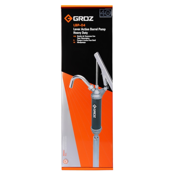 Groz Barrel Pump, Lever Action 44100 | Zoro