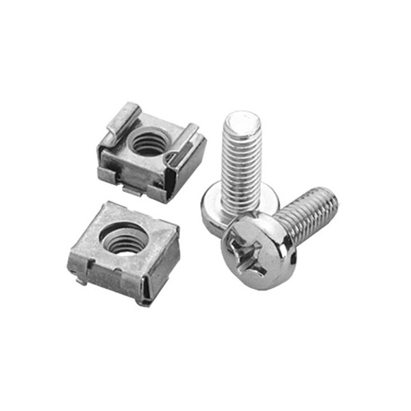 Nvent Hoffman Fastener Package, Fits 9mm Sq Holes, Ste ECNSM6 | Zoro