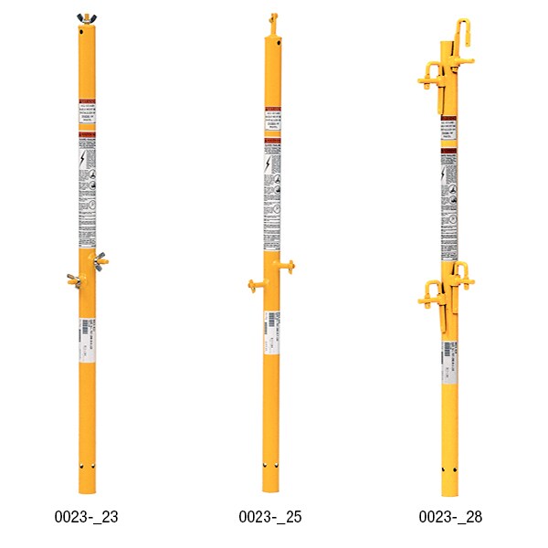 Bil-Jax Gurd Rail Post - Concrete Slab 0023-123 | Zoro