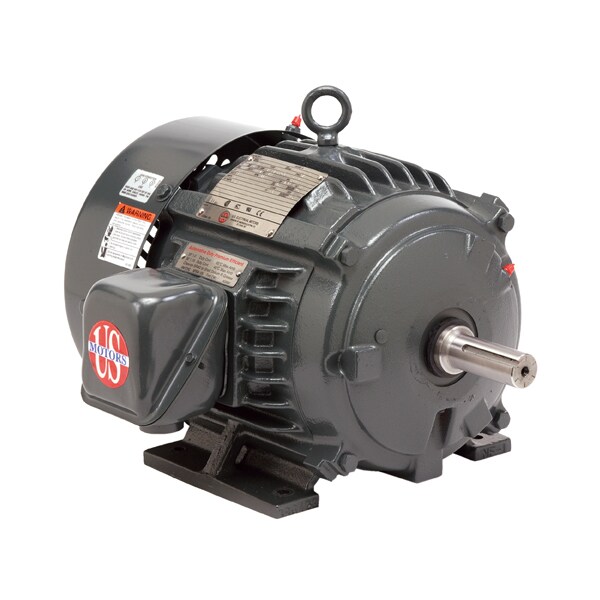 U.S. Motors General Purpose Motor, 10 hp H10P2D2 | Zoro