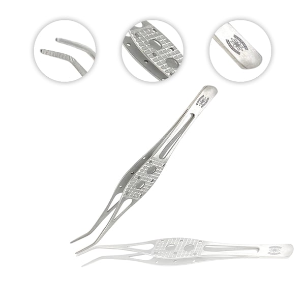 Scientific Labwares Histology Tweezers, 5.5", Curved, 1.5mm SWZR-019 | Zoro