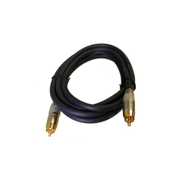 Test Products Intl RCA Audio/Video Cable, Red Identifier HPACR3 | Zoro