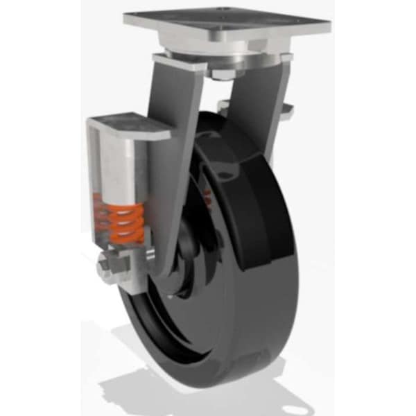 Hamilton Swivel Spring, Loaded Ch 12X3 Plastex S-SPCH-12PT-2 | Zoro