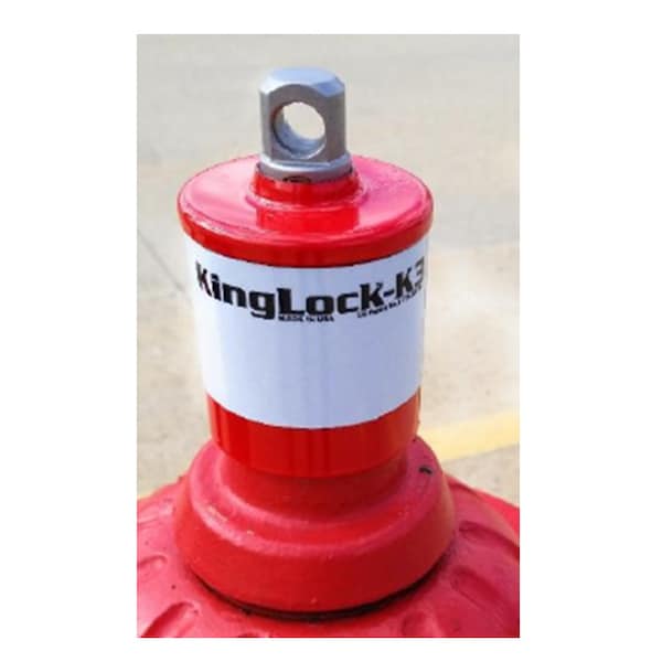 Tapco KingLock K3 Fire Hydrant Lock 202630 | Zoro