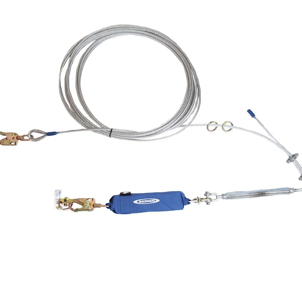 Werner L153030 30ft, 2-Man Cable Horizontal Life L153030 | Zoro