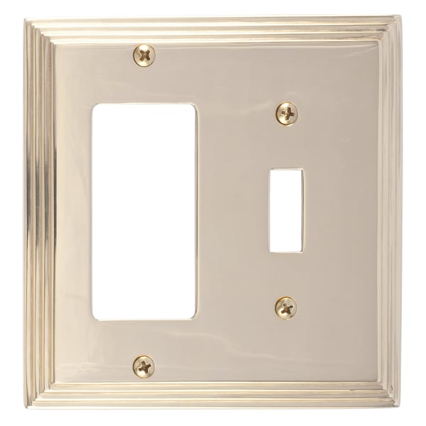 Brass Accents Classic Steps Double - 1 Switch/1 GFCI, Number of Gangs ...