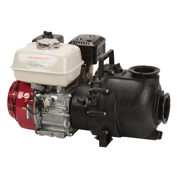 Banjo Pump and Gas Engine, Polypropylene, 6 hp M300PH6W | Zoro