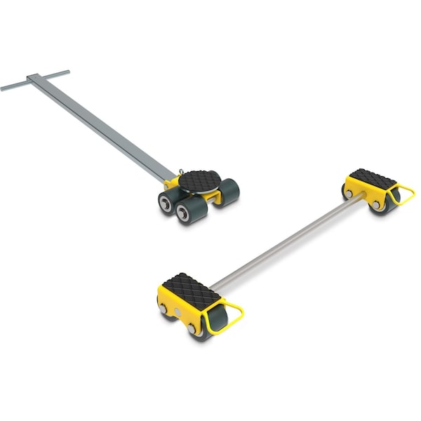 Enerpac Wheeled Machine Skate Set, 7 ton MLSS7 | Zoro