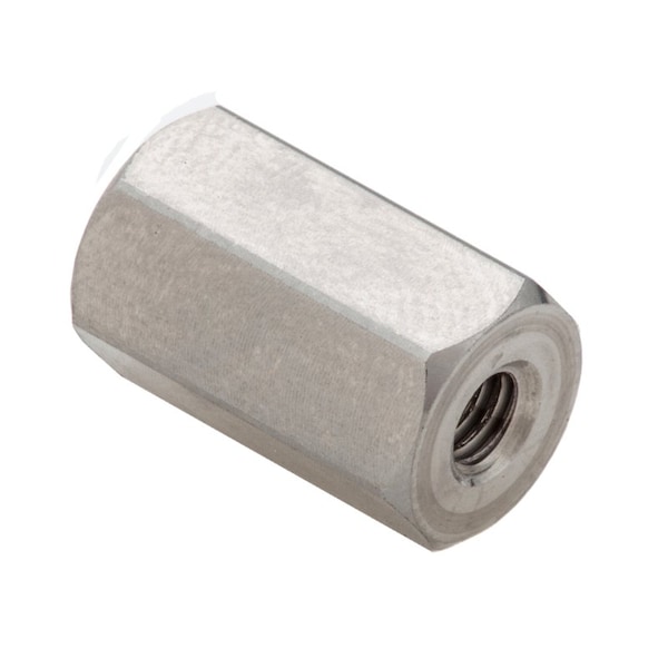 Ampg Coupling Nut, #8-32, 316 Stainless Steel, Not Graded, Plain, 5/8 ...