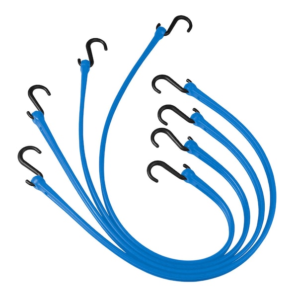 The Perfect Bungee Bungee Strap, 36" Poly Strap with PBNH36BL4PK | Zoro