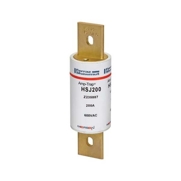 MERSEN 200A J Very Fast-Acting UL Class Fuse, 600V AC, HSJ series - HSJ200