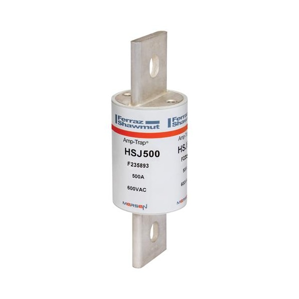 MERSEN 500A J Very Fast-Acting UL Class Fuse, 600V AC, - HSJ500