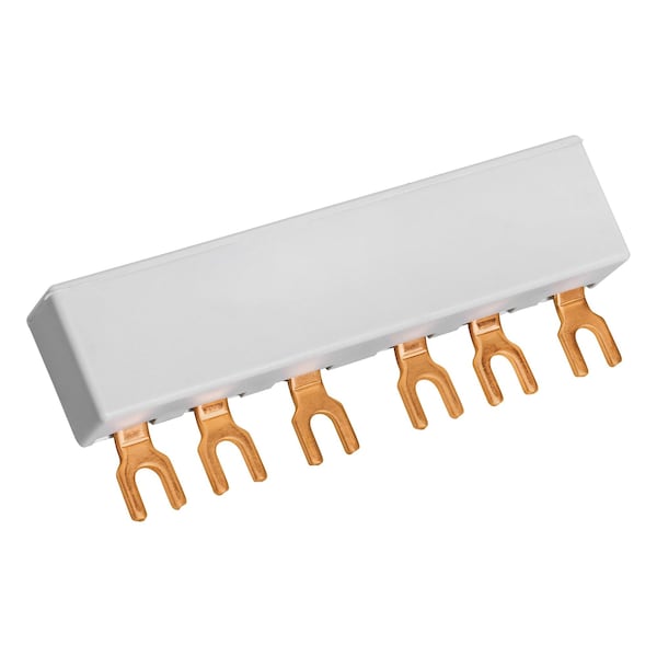 Mersen Busbar Connector, 30A Amp Range, 600V AC/DC Volt Rating, 3 Poles ...