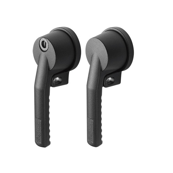 Nvent Hoffman Powerglide Handles, Black, Steel AL55CW | Zoro